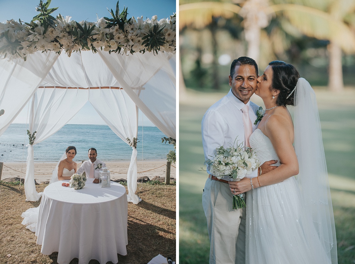 Mauritian destination wedding photography - Paradis Beachcomber Golf ...